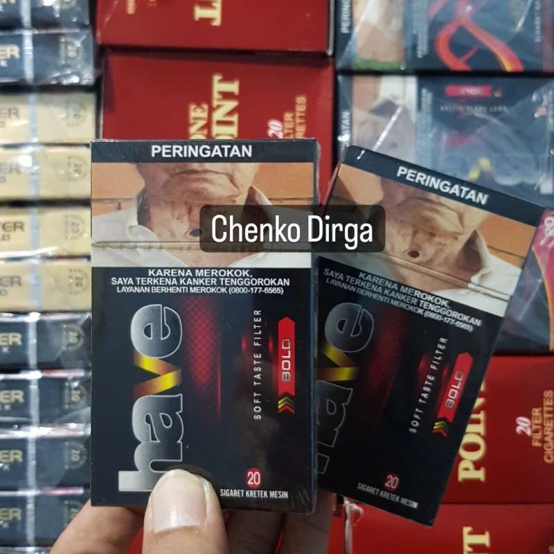 Jual Have Bold - Rokok 20 Batang Filter Di Seller Chenko Dirga - Sindang Sari-2, Kab. Tangerang ...