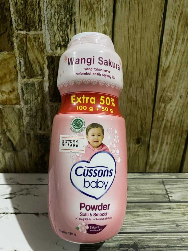 Jual Cussons Baby Powder Wangi Sakura 150g Di Seller Ekahusada Herbal ...
