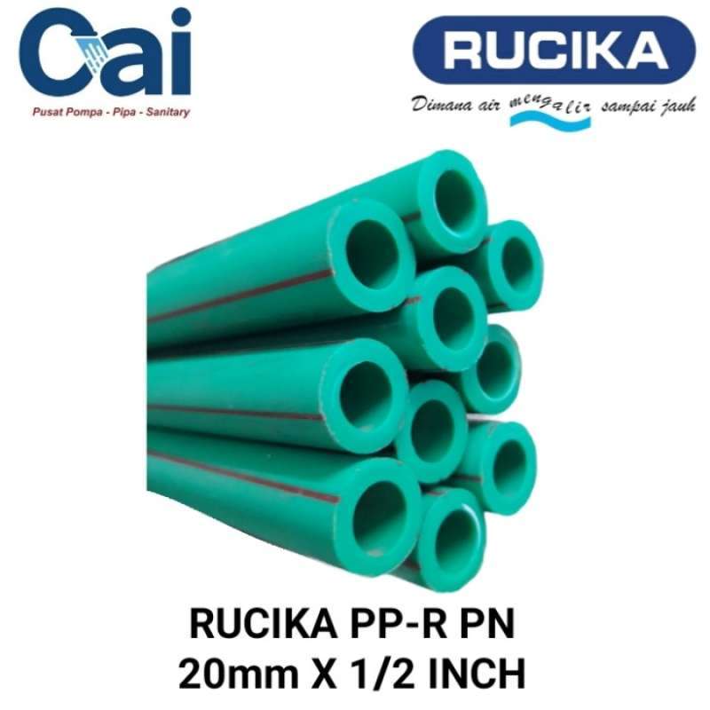 Promo Grosir - Pipa Ppr Pn20Mm X 1/2 Inch - Merah - Pipa Air Panas ...
