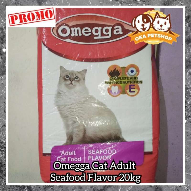 Promo Omega Seafood 20Kg / Omega Cat Seafood / Mirip Maxi , Jio ,Bolt ...