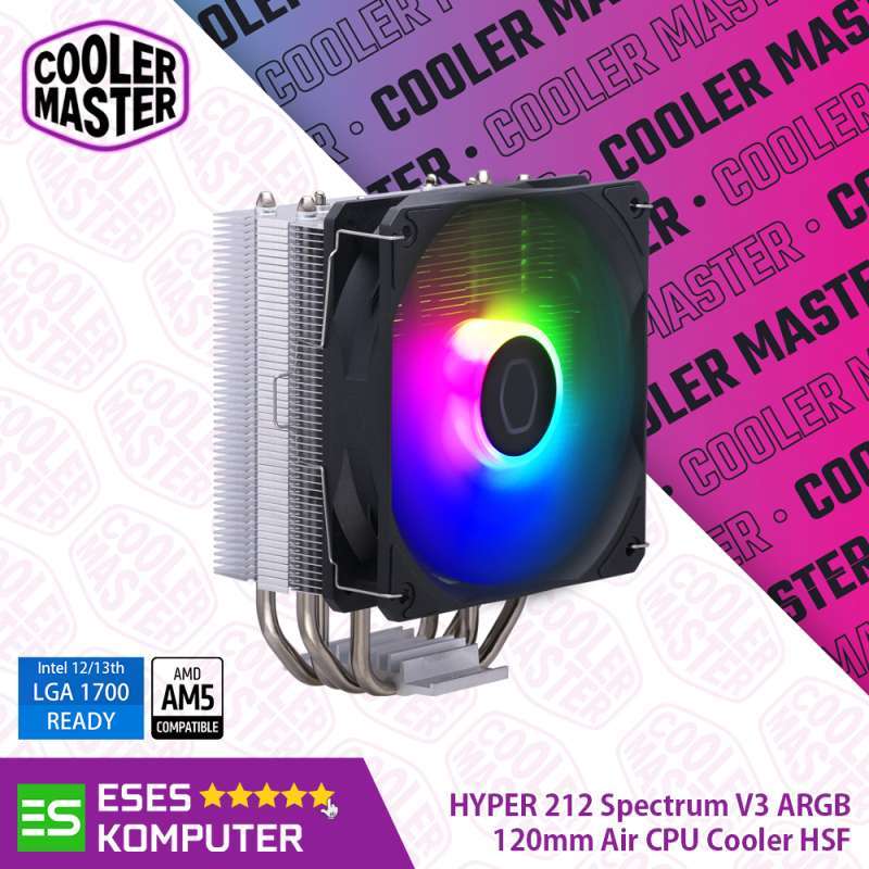 Jual Cooler Master Hyper 212 Spectrum V3 Argb | 120mm Air Cpu Cooler ...