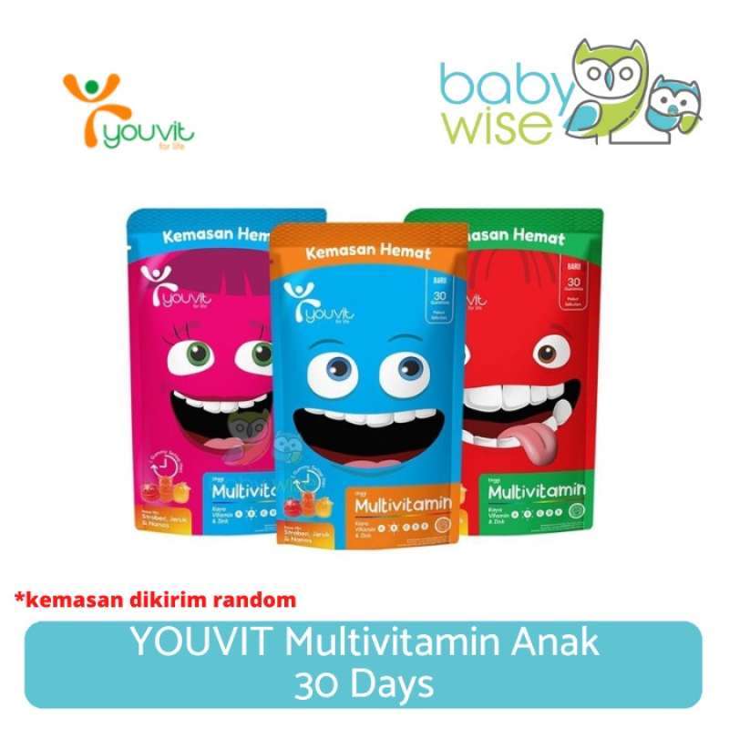 Jual Youvit Multivitamin Anak 30 Days Di Seller Baby Wise Surabaya ...