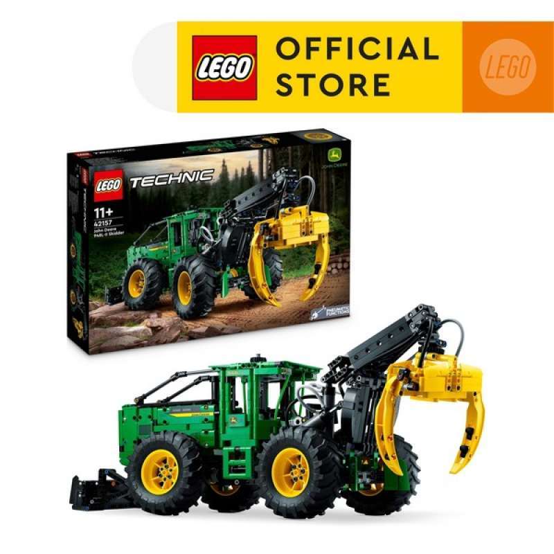Promo Lego Technic 42157 John Deere 948l-ii Skidder Building Toy Set ...