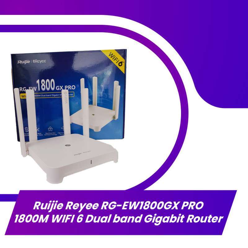 Jual Ruijie Reyee RG-EW1800GX PRO 6 Dual band Gigabit Router di Seller ...