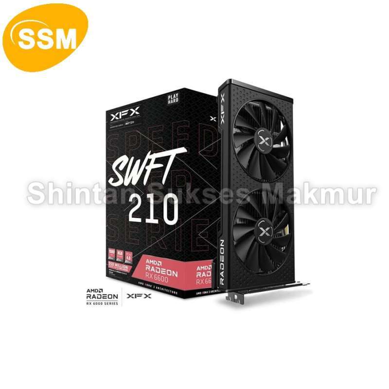 Jual Xfx Speedster Swft 210 Amd Radeon Rx 6600 8gb Gddr6 Di Seller ...