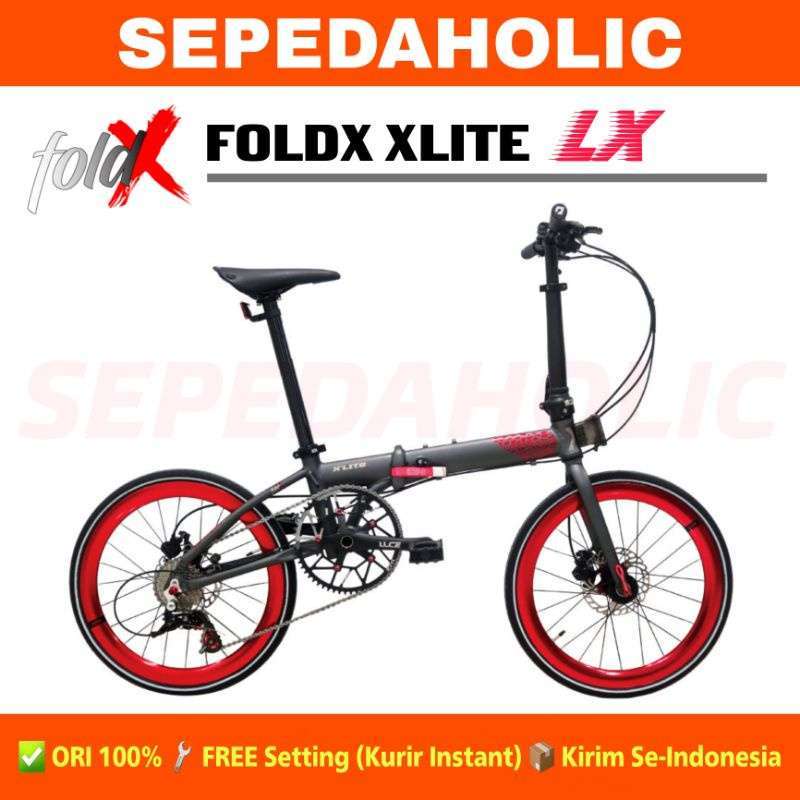 Promo Sepeda Lipat 20 Inch Element Foldx Xlite Lx Folding Bike Diskon 6% Di Seller Sepedaholic ...