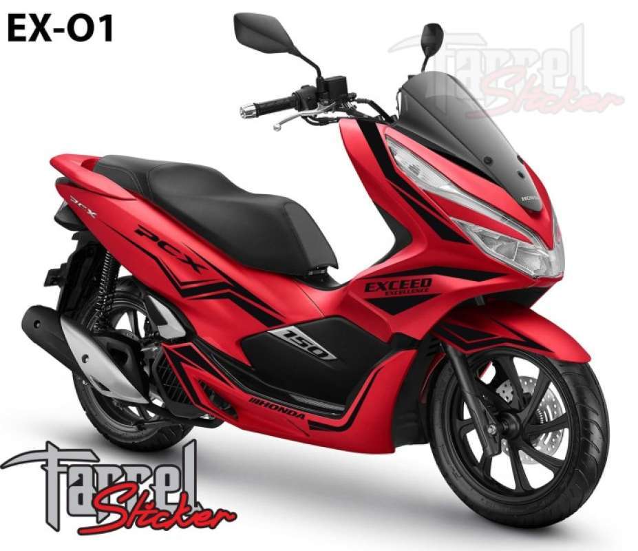 Promo stiker stipping sticker pcx red 2018 Diskon 17% di Seller Alfa ...
