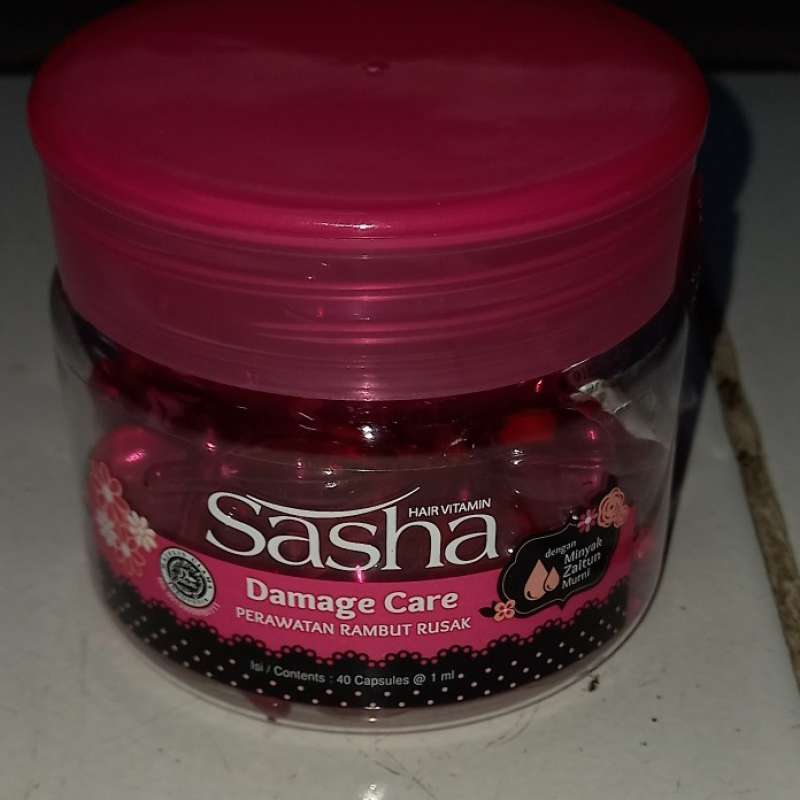 Promo Sasha Hair Vitamin Damage Care 40 pcs Diskon 20% di Seller Alfa ...