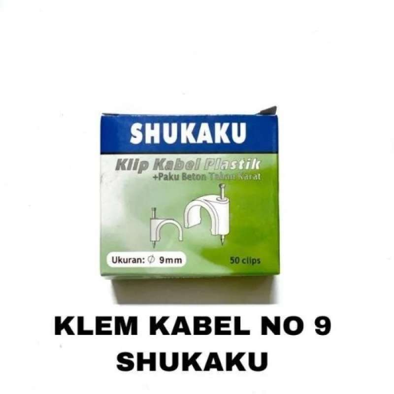 Jual klem kabel-paku kabel- paku beton shukaku 9mm,10mm di Seller Buana ...