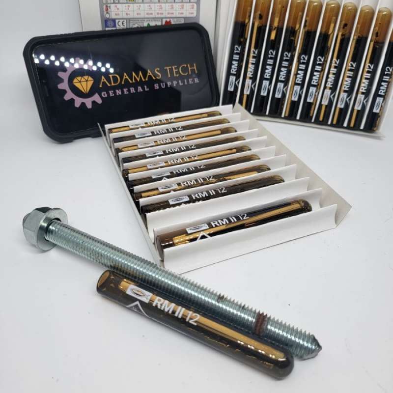 Promo Fischer Rm Ii 12 M12+Angkur Grade 5.8 Chemical Capsule Anchor Kapsul Diskon 17% di Seller ...