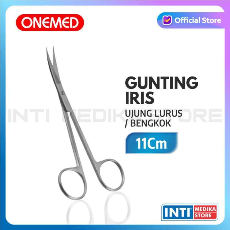 Jual Onemed - Gunting Iris Lurus / Bengkok | Gunting Operasi Bedah One ...