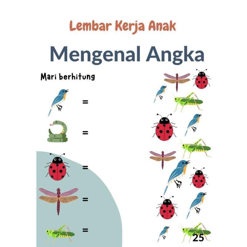 Jual Buku Aktivitas Anak Mengenal Anak 1 - 10 Cocok Untuk Pra Tk Paud ...