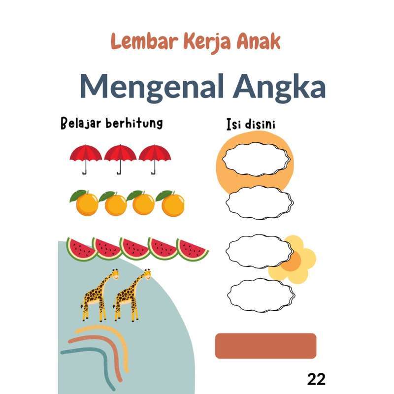 Jual Buku Aktivitas Anak Mengenal Anak 1 - 10 Cocok Untuk Pra Tk Paud ...