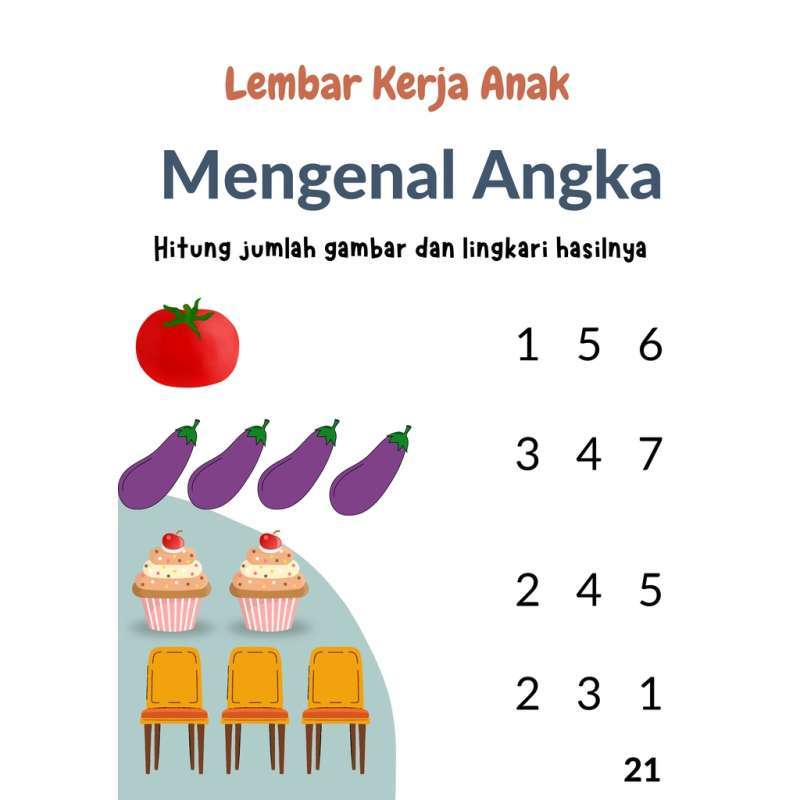 Jual Buku Aktivitas Anak Mengenal Anak 1 - 10 Cocok Untuk Pra Tk Paud ...