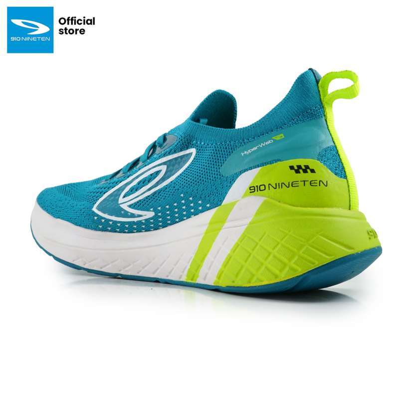 Jual 910 Nineten Ekiden Infiknit Sepatu Lari- Hijau/hijau-neon/putih Di ...