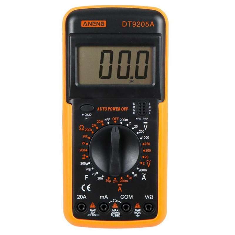 Jual Dt9205a Multimeter Avometer Voltage Digital Multi Meter Ukur Jumbo Di Seller Cybercom - Sei ...