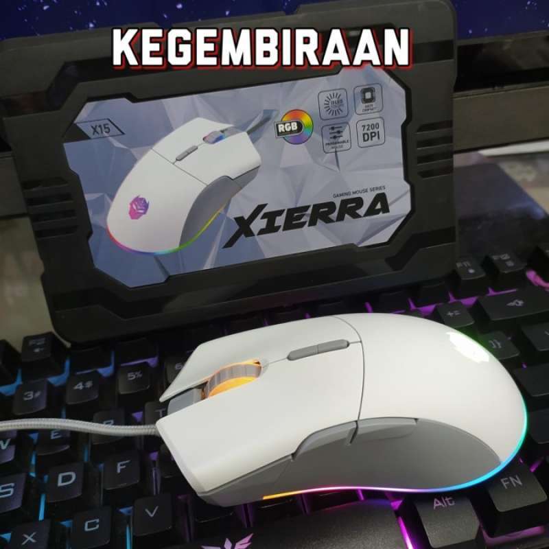 Promo Rexus Mouse Gaming Xierra X15 - Gaming Mouse - Multicolor Diskon ...