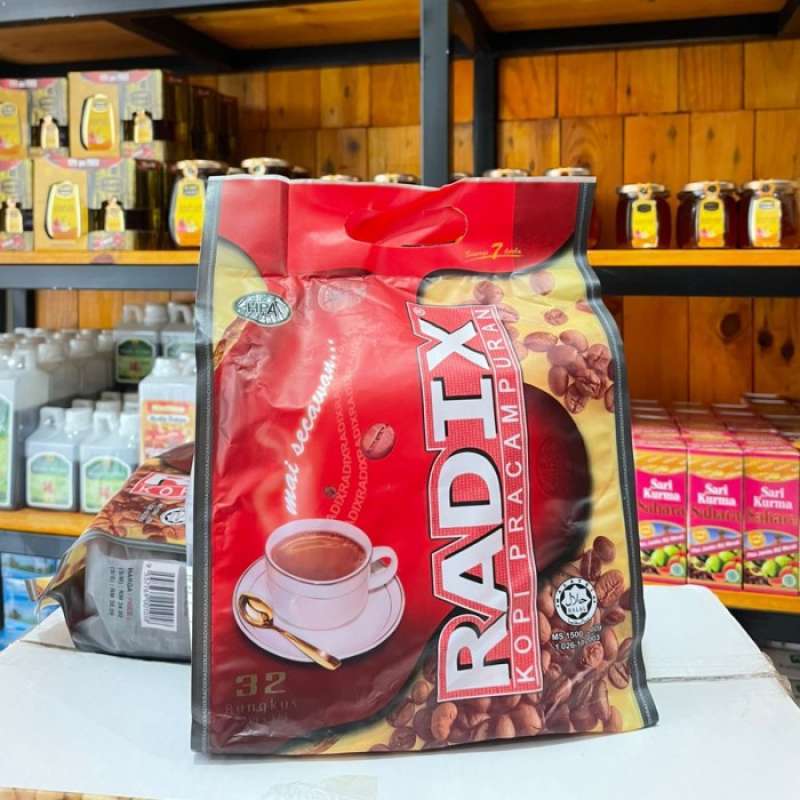 Promo Kopi Radix HPA ORIGINAL Malaysia isi 32 sachet Diskon 10% di ...