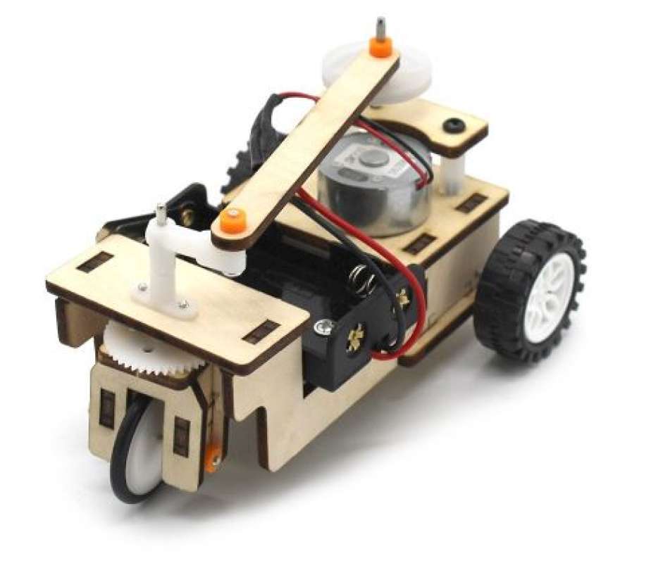 Jual Mainan Edukasi Eksperimen Fisika Robot Tricycle Elektrik DIY Anak ...