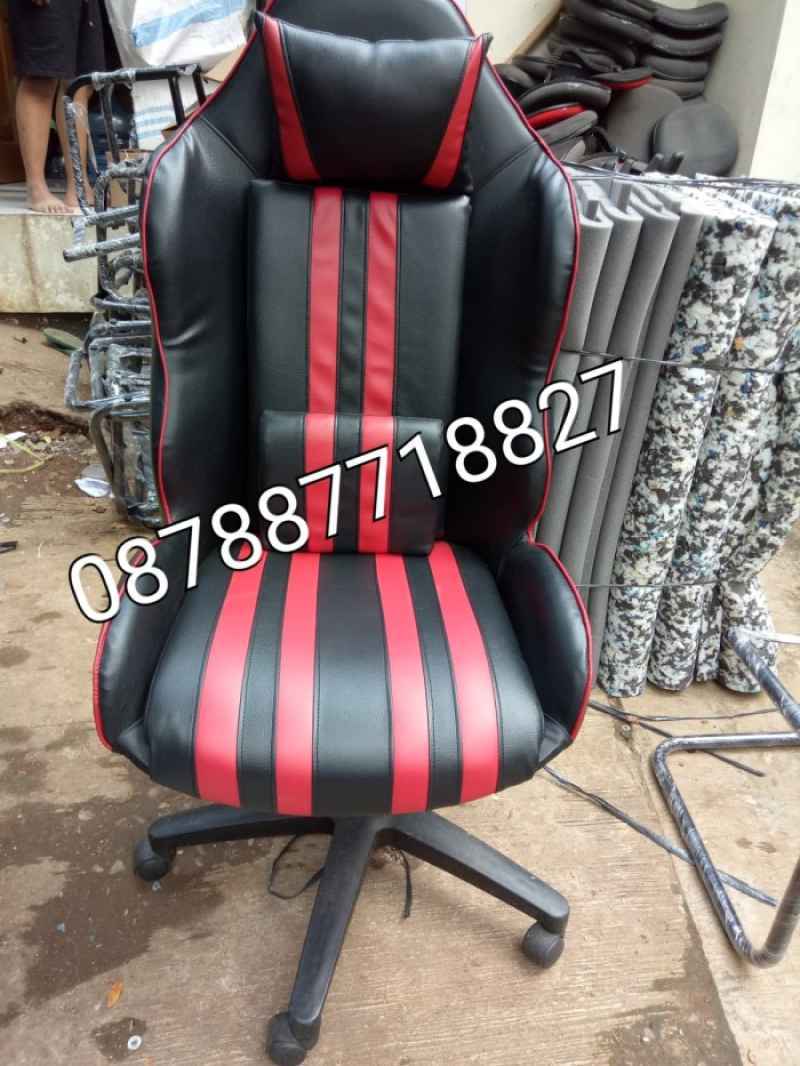 Promo Kursi Gaming Warnet Racing Garis Jok Mobil Garis Merah 4 Belajar ...
