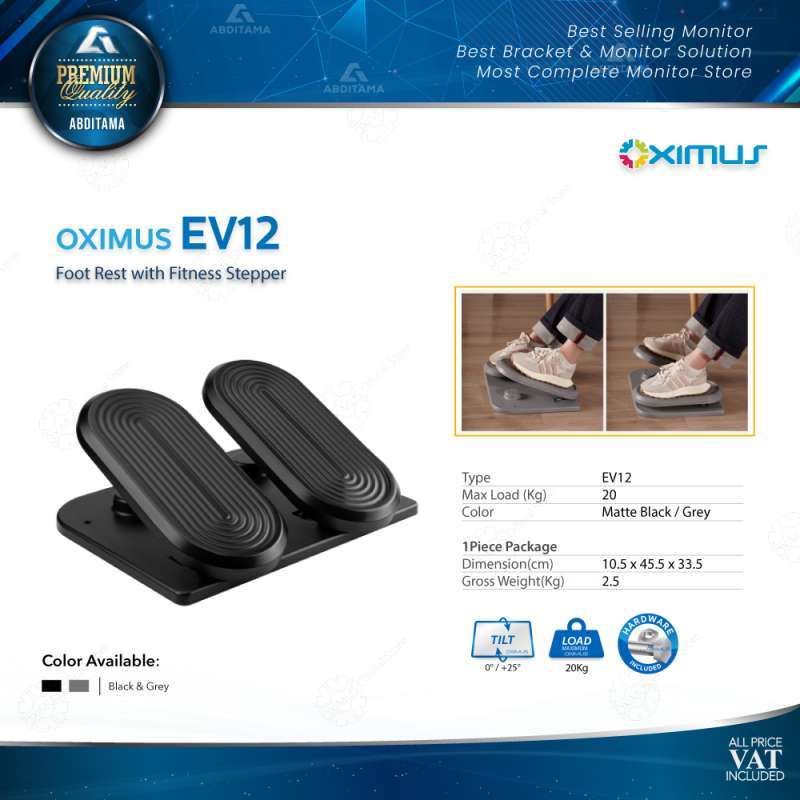 Jual Active Foot Rest Interaktif dengan Fitur Latihan Olahraga OXIMUS ...