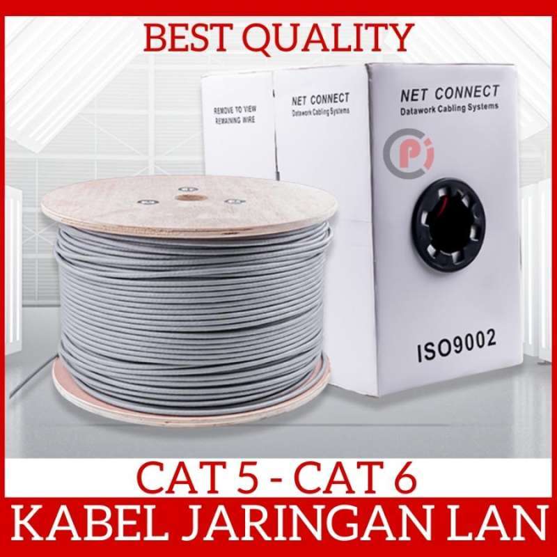 Jual Per Meter Kabel Internet Jaringan LAN UTP RJ45 CAT5 CAT6 Cat 5 6 Cable di Seller Cybercom ...