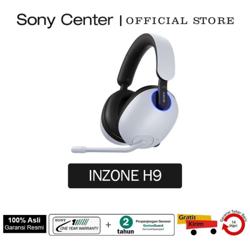 Promo Sony Inzone H9 Headset Gaming Noise Cancelling Nirkabel Inzone H9 ...