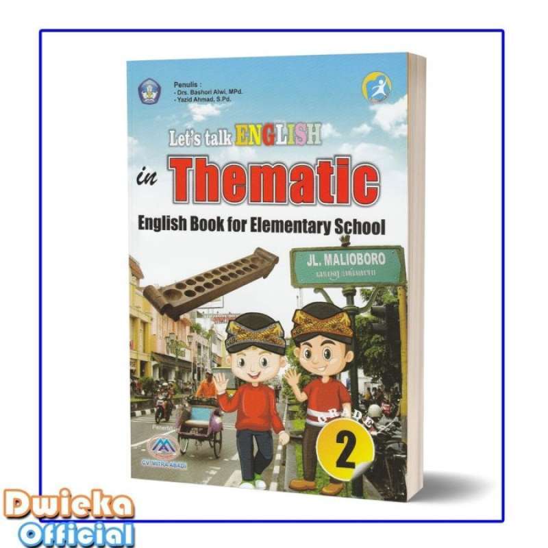 Promo Buku Tematik Bahasa Inggris Sd Kelas 2 Lets Talk English In Thematic Diskon 23% di Seller ...