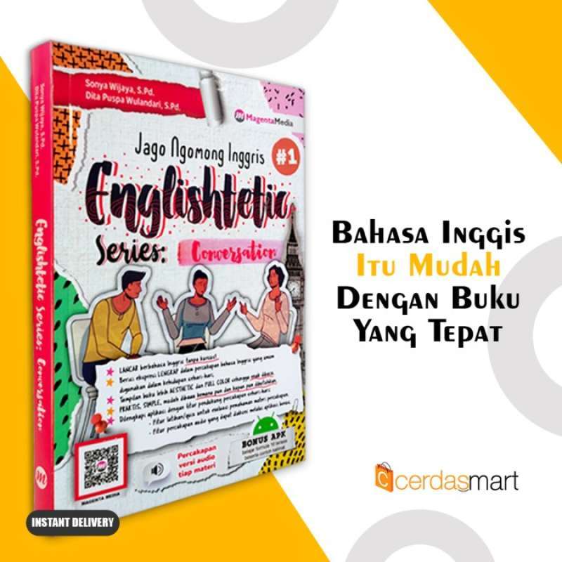 Promo Buku Belajar Bahasa Inggris: Englistetic Series: Conversation ...