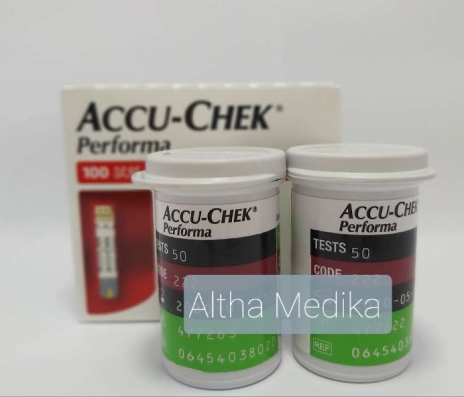 Jual Accu Chek Performa Strip Isi 100 Pcs Di Seller Bergas Selalu ...
