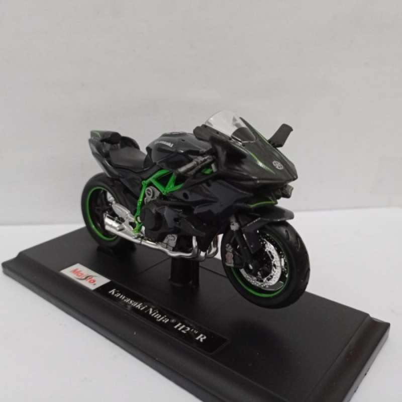 Promo Diecast Motor Kawasaki Ninja H2 R Maisto 1:18 Miniatur Motor ...