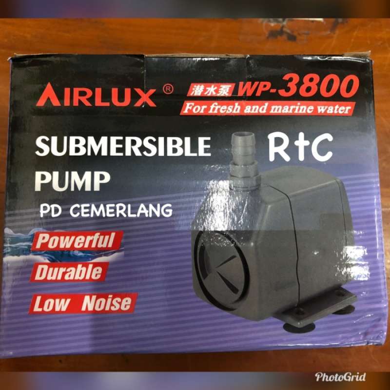 Promo Pompa Celup Aquarium Sirkulasi Kolam Ikan Hidroponik Diskon 23% di Seller Regaza Store ...