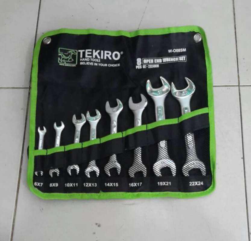 Jual Tekiro Open End Wrench Set W-008sm Di Seller Besto Store - Cibuaya ...