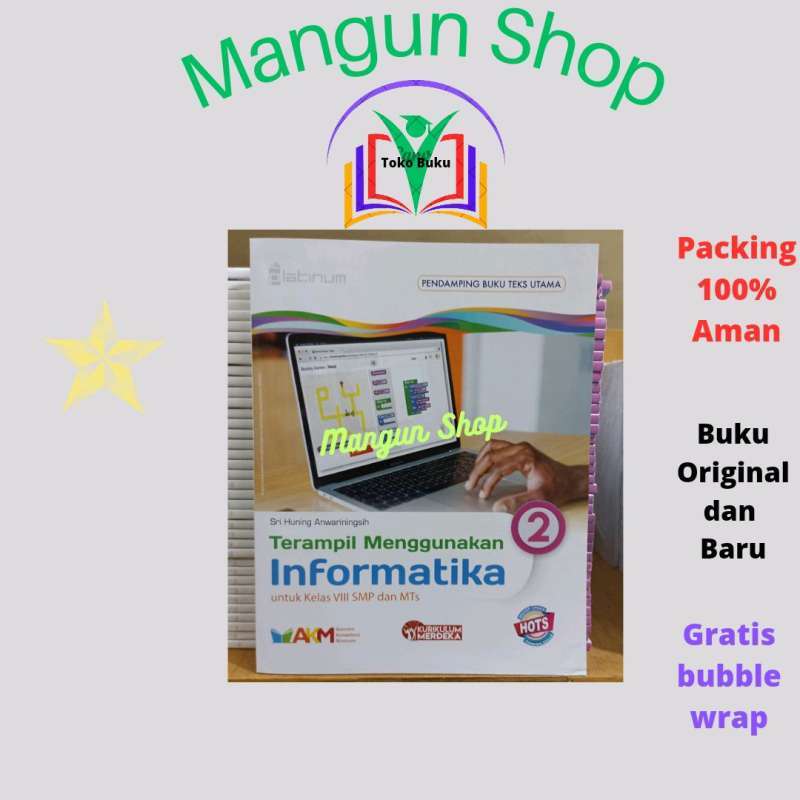 Jual Buku Informatika Kelas VIII.8 SMP Kurikulum Merdeka Platinum di Seller Mangun Shop - Kramat ...