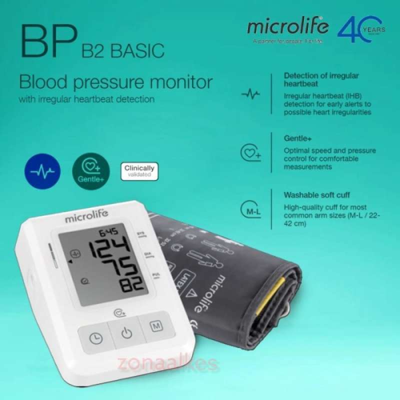 Promo Tensimeter Microlife Swiss B2 Basic Arythmia Detection Garansi 5 Tahun Diskon 17% di ...