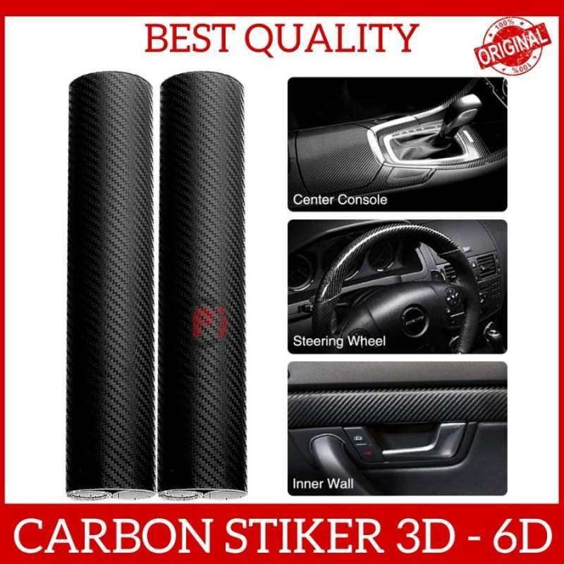 Jual Stiker Carbon 3d 6d Karbon Sticker Vinyl Car Wrap Lapis Dekorasi ...