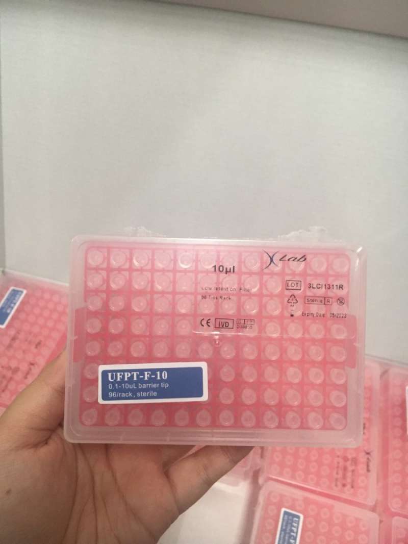 Promo Filter Tips 10Ul Universal Sterile Brand X-Lab Diskon 17% di ...