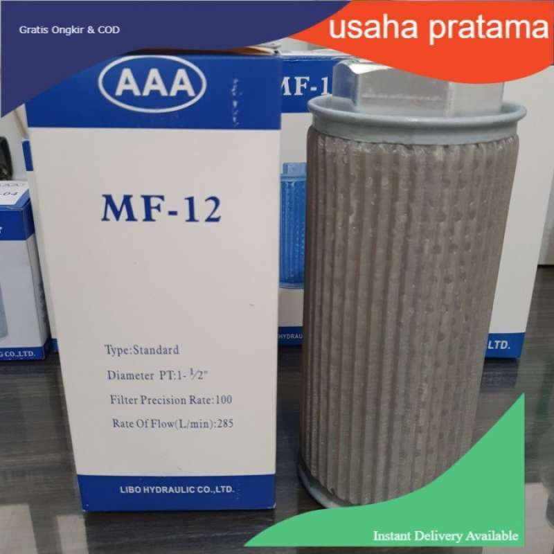 Promo Filter Hydraulic / hidrolik ukuran 1 1/2inchi MF - 12 Diskon 23% di Seller Besto store ...
