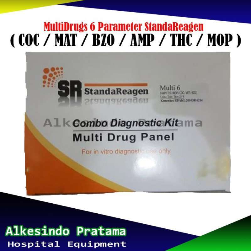 Jual Multi 6 Parameter Sr Standareagen | Multi Strip 6p Standar Reagen ...