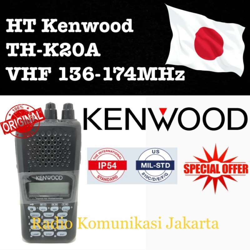 Jual Original Ori Ht Kenwood Thk20a Thk20 Th-k20a Th-k20 Vhf 136-174mhz Di Seller Gamelan Store ...
