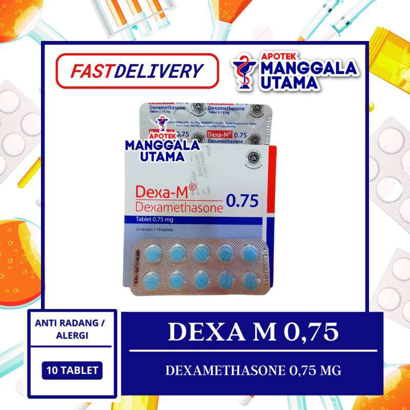 Promo Dexa M 0,75 Mg Per Strip Isi 10 Tablet Diskon 2% Di Seller Apotek ...