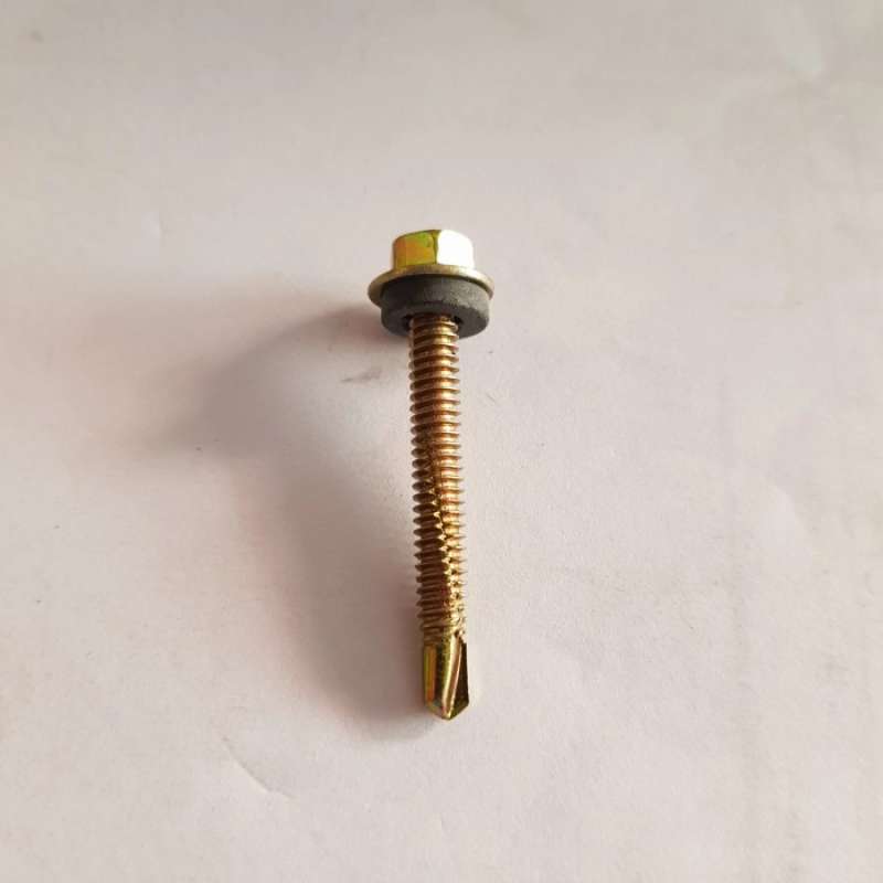 Promo Baut Roofing 4cm 1 Dus/ Baut Baja ringan/ Baut Spandek/ Sekrup ...