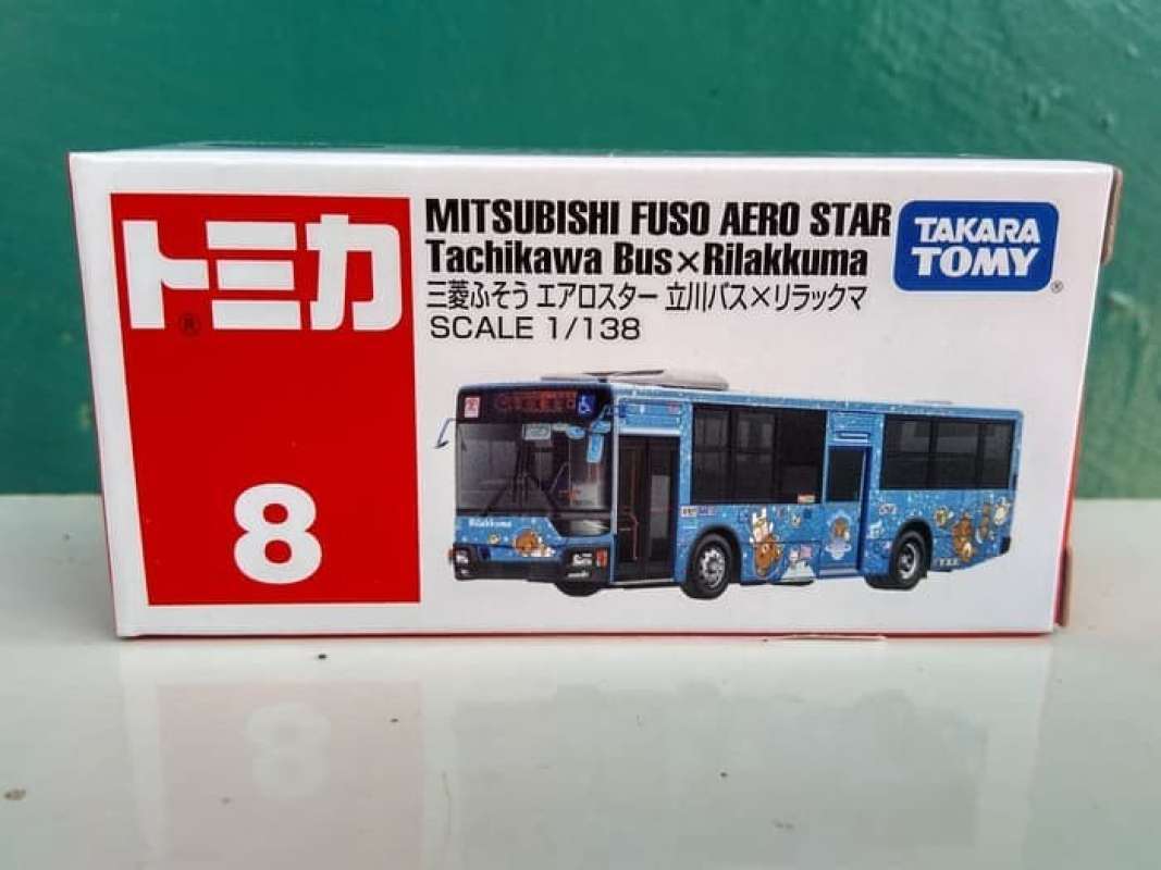 Promo Tomica Bus Mitsubishi Fuso Aero Star Tachikawa Bis Tomica Reguler Diskon 23% di Seller ...