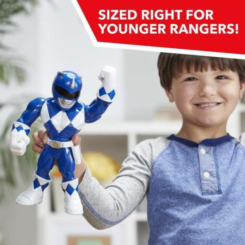 Jual Playskool Heroes Mega Mighties Power Rangers Blue Ranger Figure Di ...