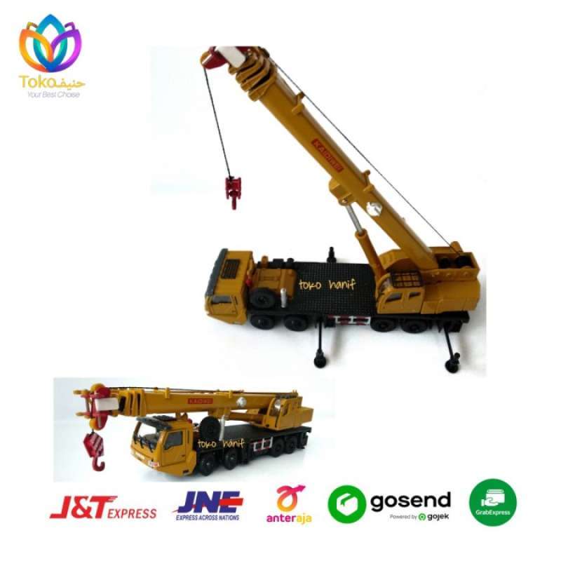Promo Diecast Miniatur Alat berat Crane besi Diskon 23% di Seller ...