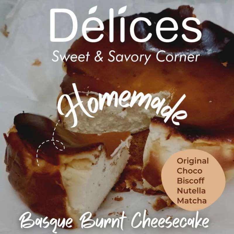 Jual Basque Burnt Cheesecake (Cake Ulang Tahun atau Hari Raya Ukuran ...