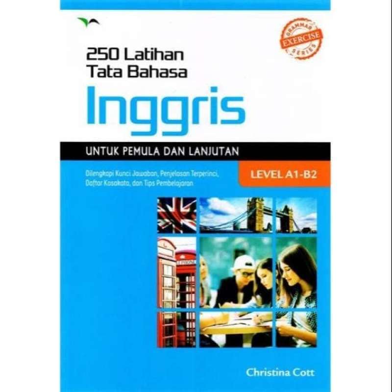 Promo Buku 250 Latihan Tata Bahasa Inggris Untuk Pemula Dan Lanjutan Diskon 23% di Seller Hizma ...