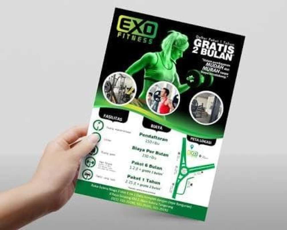 Jual CETAK BROSUR - FLYER A5 di Seller D DAY GAGE - Kalibata, Kota ...