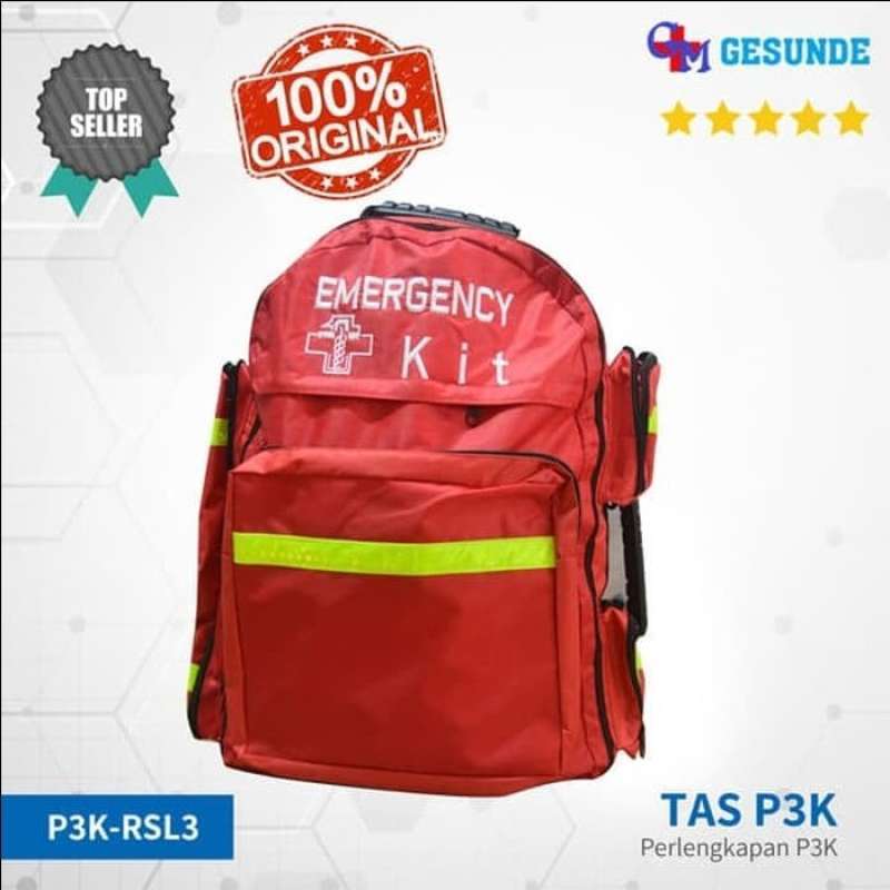 Promo Tas Ransel P3K Emergency | Tas P3K Darurat - Tas Siaga Bencana ...
