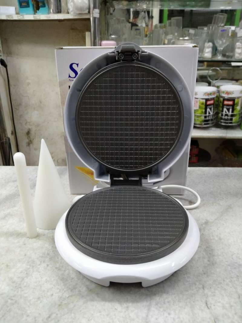 Promo Stroopwafel Dutch Waffle Maker Ice Cream Cone Maker Diskon 23% di ...